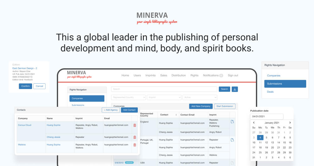 Minerva Cloud - SaaS platform for publishing industry | Calaton Systems